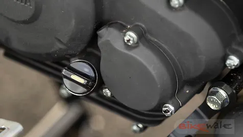 Yamaha FZ X Engine From Right Image - BikeWale