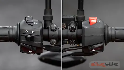 TVS Apache RTR 160 4V Left Side Multifunction Switchgear Image - BikeWale