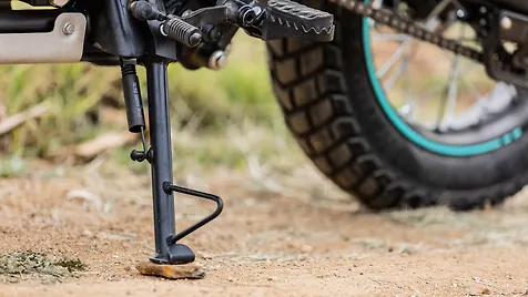 Royal Enfield Scram 411 Side Stand Image - BikeWale