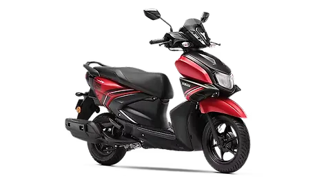 Yamaha Ray ZR 125 Ice Fluo-Vermillion Colour, Ray ZR 125 Colours in ...