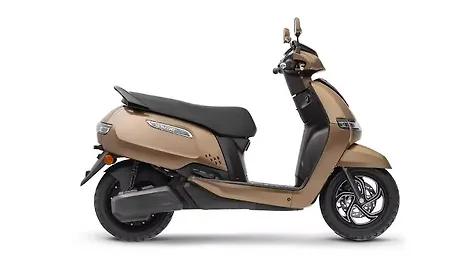 TVS iQube Titanium Grey - Backrest Colour, iQube Colours in India ...