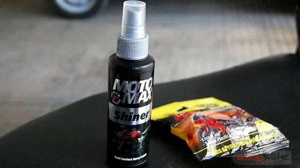 Product Review: MotoMax Shiner & Insta Shine - Bikewale