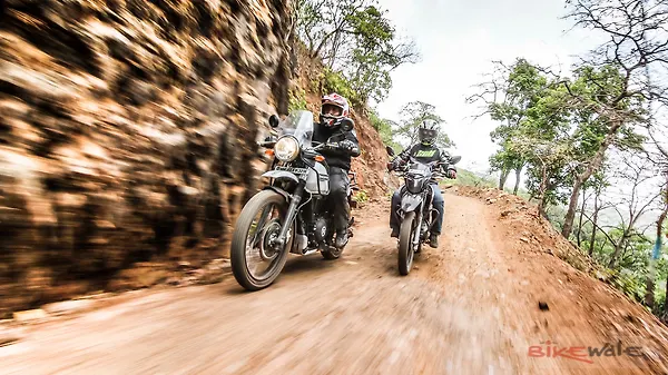 Royal Enfield Himalayan vs Hero Impulse: Comparison Review - BikeWale