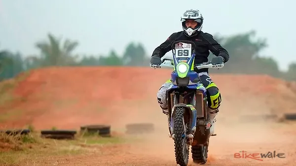 Riding a Sherco TVS RTR 450 Dakar: Life’s goal unlocked - BikeWale