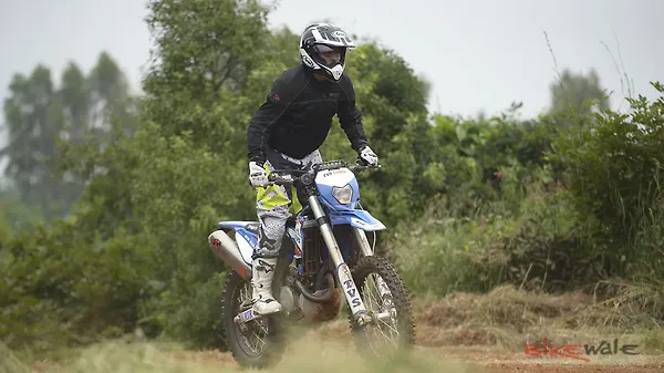 TVS RTR 450 FX First Ride Review - BikeWale