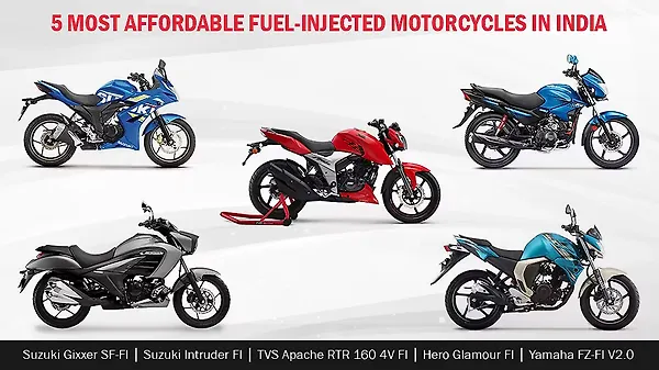 Top 5 most affordable fuel-injected motorcycles in India - Bikewale