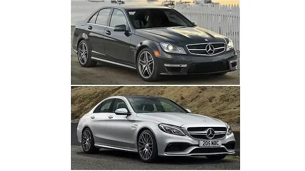 Photo Comparison: New Mercedes C63 S AMG versus old C63 AMG - CarWale