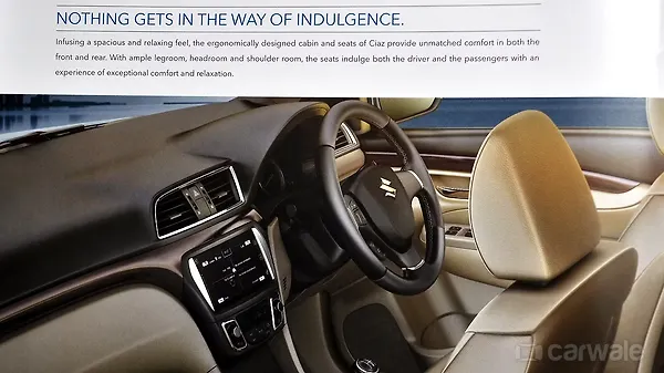 Maruti Ciaz hybrid brochure leaked; bookings open - CarWale