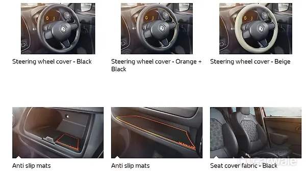 Renault Kwid accessories list revealed - CarWale