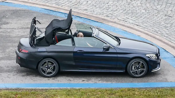 Mercedes-Benz C-Class cabriolet spotted testing - CarWale