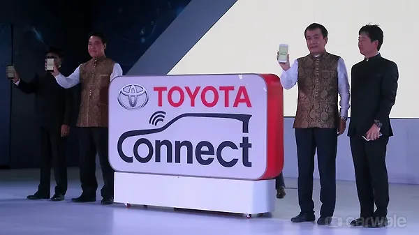 Toyota Connect introduced as a new telematics service at the 2016 Auto ...