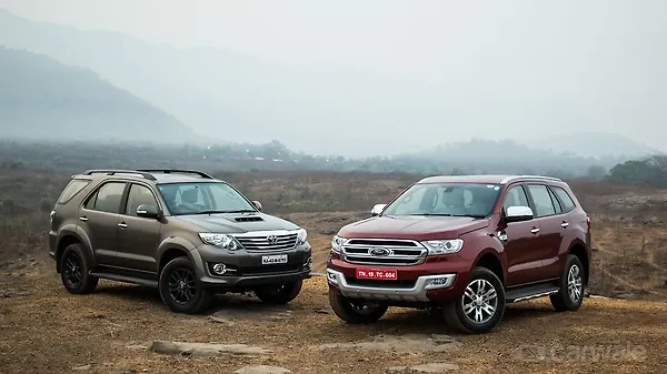 Ford Endeavour 4x4 AT vs Toyota Fortuner 4x4 AT: Comparison Review ...