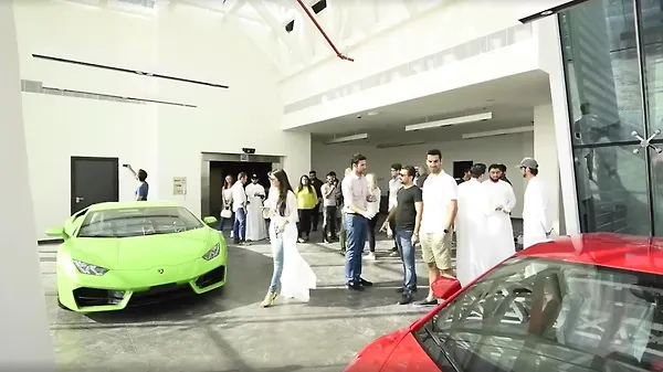 World's largest Lamborghini showroom opened in Dubai - CarWale