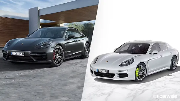 Photo Comparison: New Porsche Panamera vs Old Porsche Panamera - CarWale