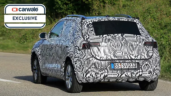 Volkswagen's Polo-based B-segment SUV spied on test - CarWale