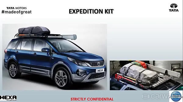 Tata Hexa styling kits and their prices revealed - CarWale