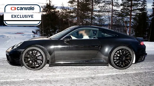 Porsche caught testing their all new 911 - CarWale