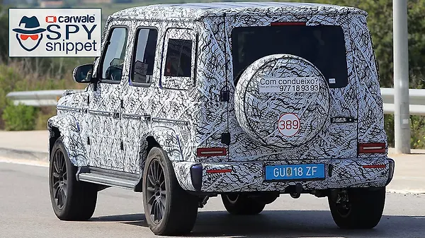 New Mercedes G-Class spotted again - CarWale