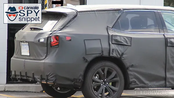 Lexus RX three-row spotted testing ahead of Tokyo debut - CarWale