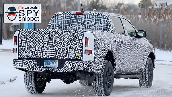 Next generation Ford Ranger XLT spotted - CarWale