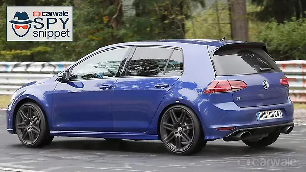 Volkswagen Golf R420 spotted burning rubber at Nurburgring - CarWale