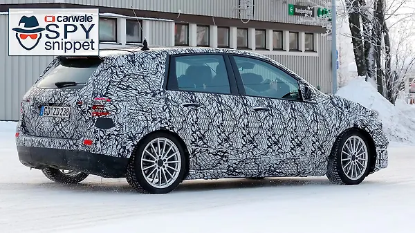 Next-gen Mercedes B-Class spied testing - CarWale