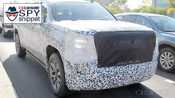 2019 GMC Sierra test mule continues testing - CarWale