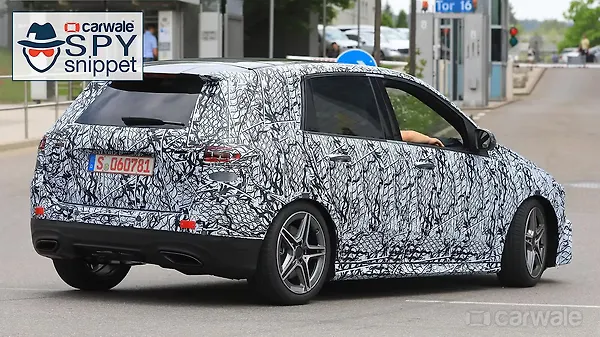 2019 Mercedes Benz B-Class test mule image surface - CarWale