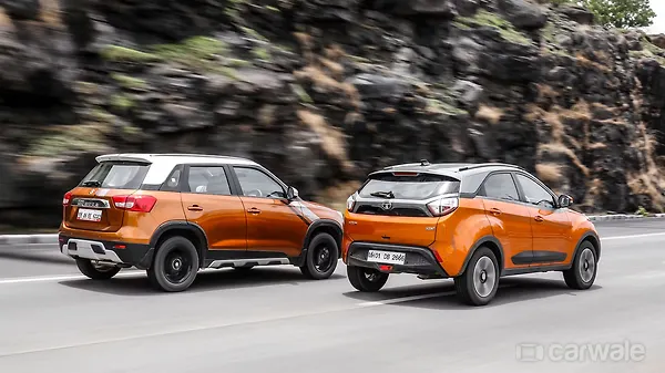 Maruti Brezza diesel AMT vs Tata Nexon diesel AMT - CarWale