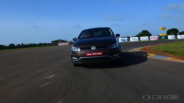 Driving the Volkswagen Ameo TDI around the Kari Motor Speedway - CarWale