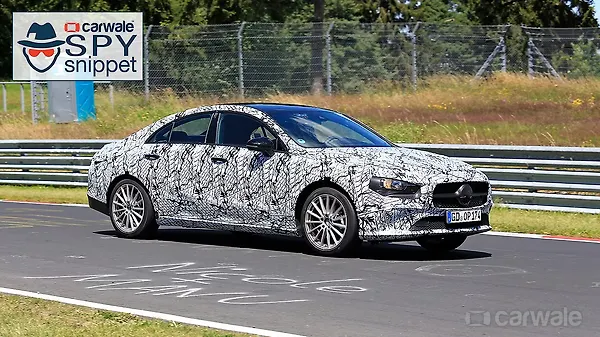 New-gen Mercedes-Benz CLA spotted testing at the ‘Ring - CarWale