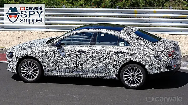 New-gen Mercedes-Benz CLA spotted testing at the ‘Ring - CarWale