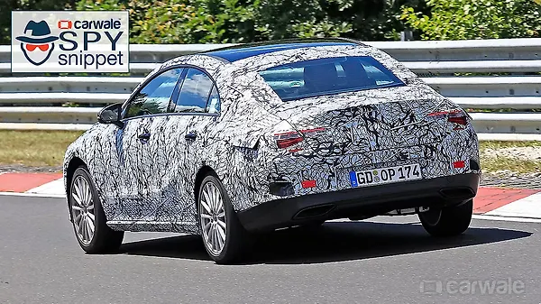 New-gen Mercedes-Benz CLA spotted testing at the ‘Ring - CarWale