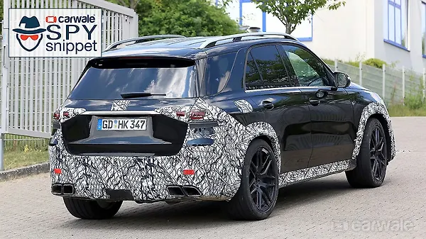 India-bound Mercedes-AMG GLE63 spied with its aggressive stance - CarWale
