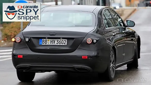 EXCLUSIVE: First images of the face-lifted Mercedes-Benz E Class sedan ...