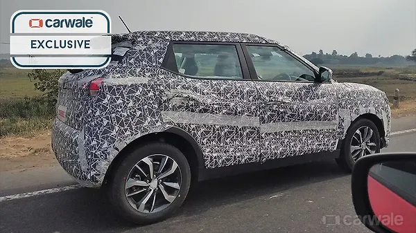 Mahindra S201 spied testing ahead of the official reveal - CarWale