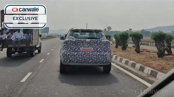 Mahindra S201 spied testing ahead of the official reveal - CarWale