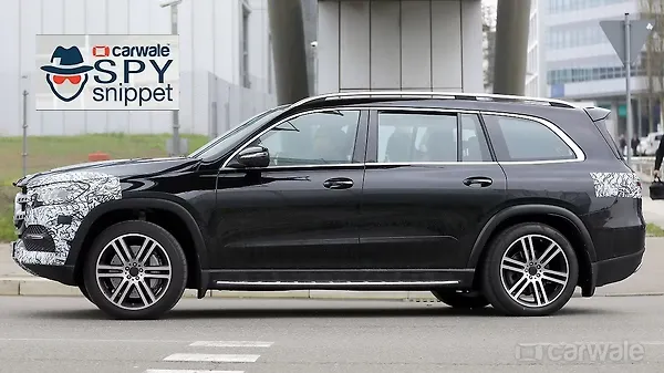 India-bound Mercedes-Benz GLS spotted in production-ready guise - CarWale