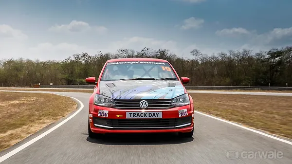 CarWale Track Day 2019: Volkswagen Vento race car - CarWale