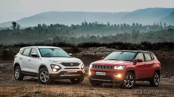 Tata Harrier diesel MT vs Jeep Compass diesel MT - CarWale