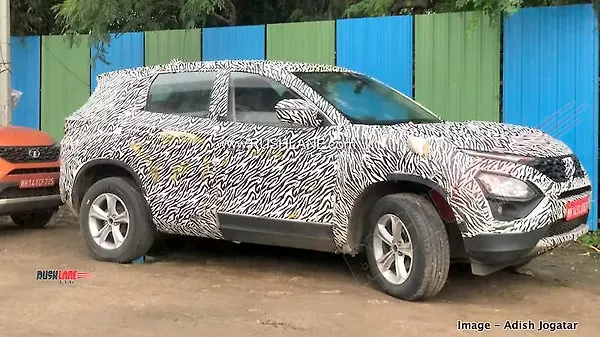 Tata Buzzard spied testing again, new LED tail-lights revealed - CarWale