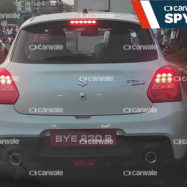 Modified Maruti Swift With Spoiler