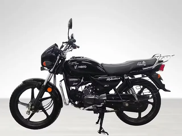 Used 2023 Hero Splendor Plus I3S Drum Brake - Black and Accent Edition ...