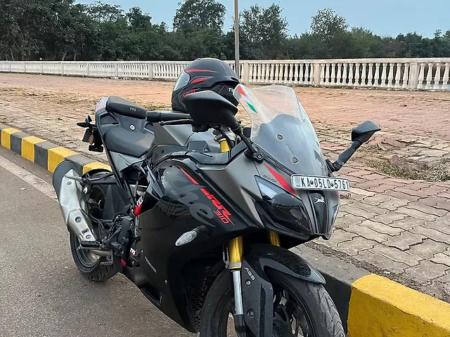 Used 2021 TVS Apache RR 310 Bomber Grey for sale in Raipur at Rs.2 ...