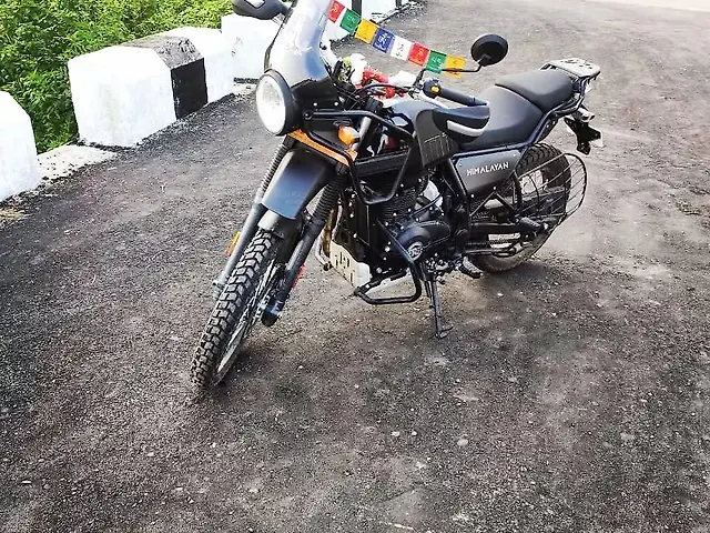 Used 2022 Royal Enfield Himalayan 450 Mana Black for sale in Hamirpur ...