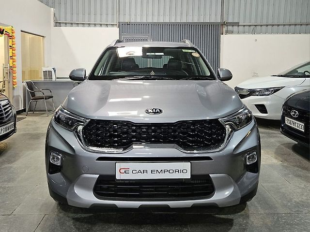 Used 2020 Kia Sonet [2020-2022] HTX 1.5 [2020-2021] for sale in Hyderabad at Rs.9,75,000 - CarWale