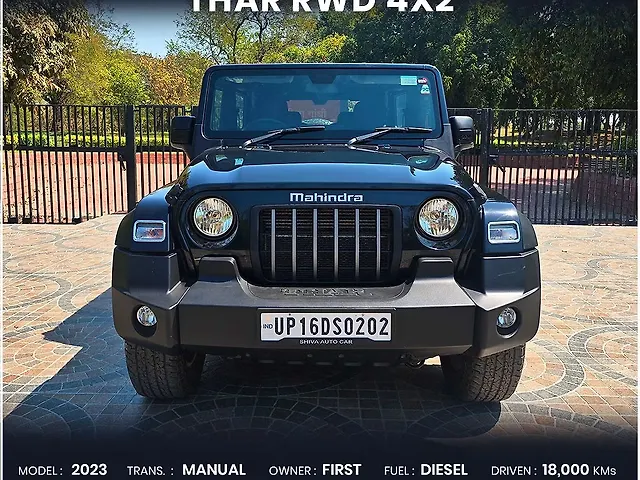 Used 2023 Mahindra Thar LX Hard Top Diesel MT RWD for sale in Delhi at ...