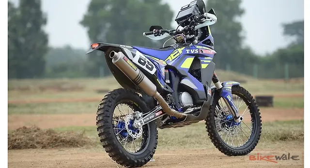 Riding a Sherco TVS RTR 450 Dakar: Life’s goal unlocked - Bikewale
