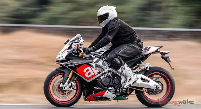 Aprilia RSV4 RF First Ride Review - BikeWale