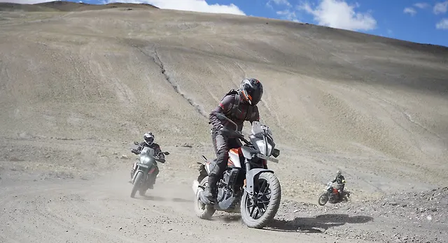 Putting the KTM 390 Adventure through its paces in Ladakh - Bikewale